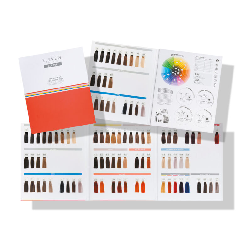 EC PERMANENTE 3 FOLD COLOUR CHART – Eleven